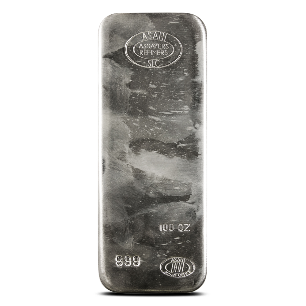 100 oz Asahi Silver Bar (New) l BGASC™