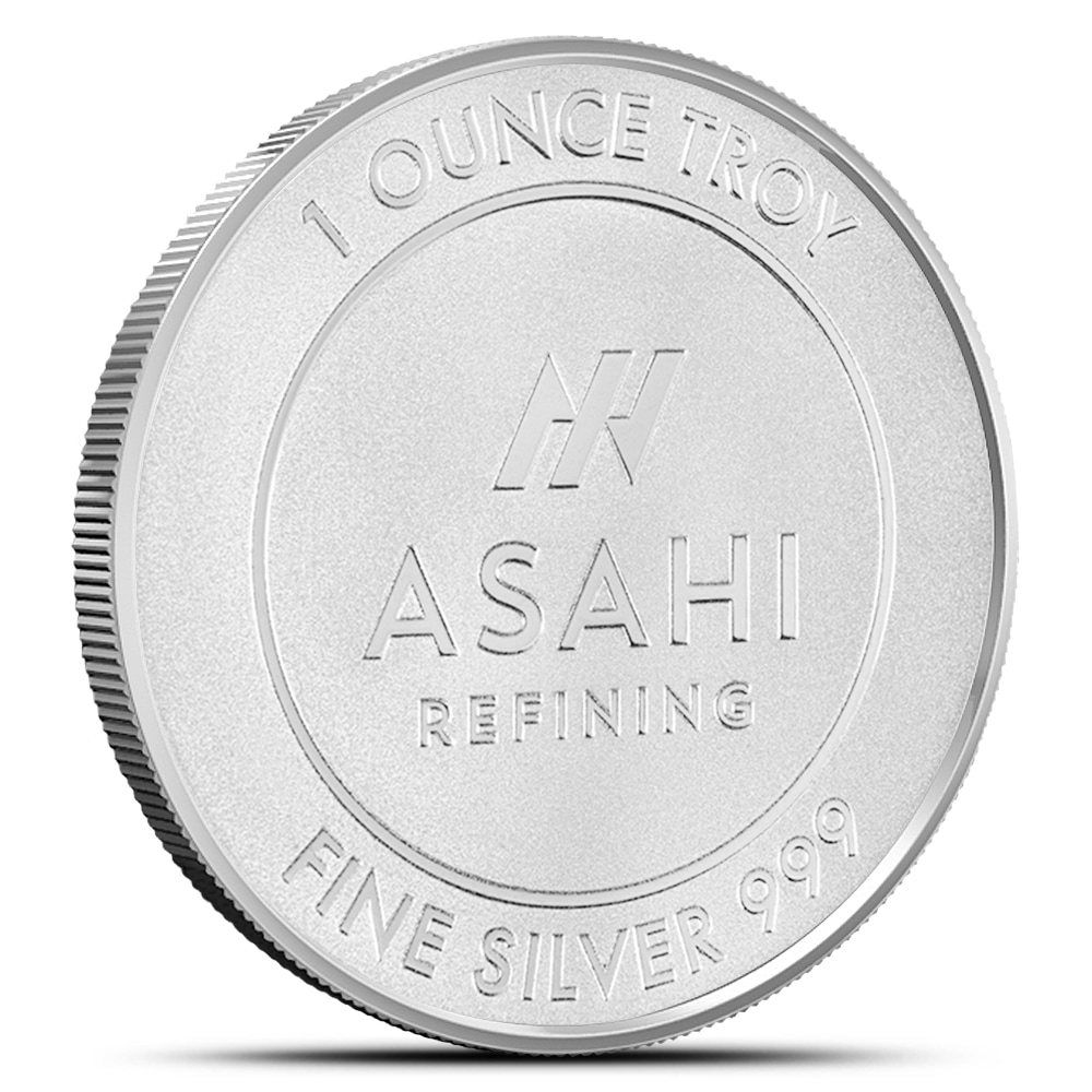 1 oz Asahi Silver Round l BGASC™