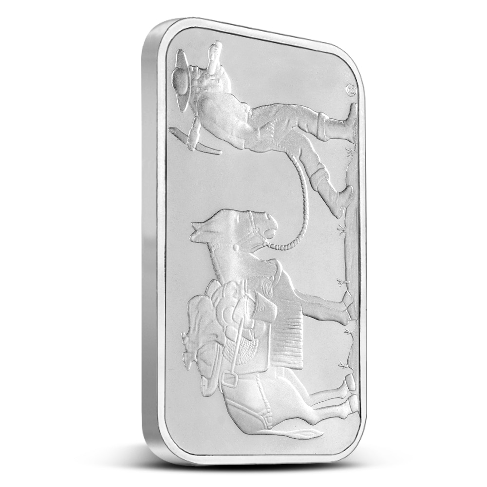 1 oz SilverTowne Retro Prospector Silver Bar (New) l BGASC™