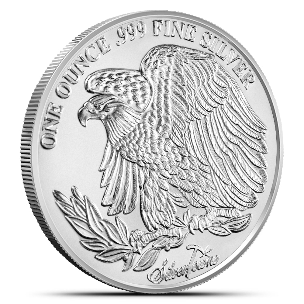 1 oz SilverTowne Saint-Gaudens Silver Round (New) l BGASC™