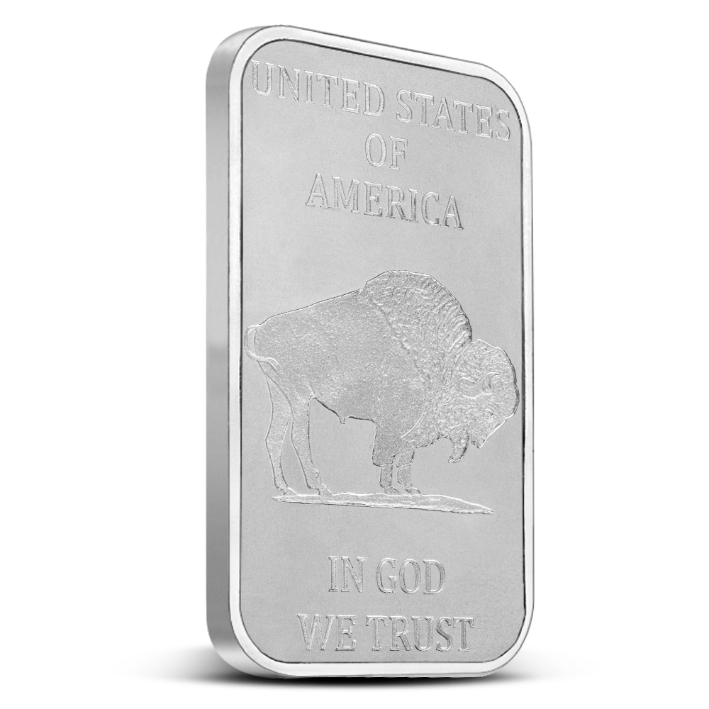 1 oz SilverTowne Buffalo Silver Bar (New) l BGASC™