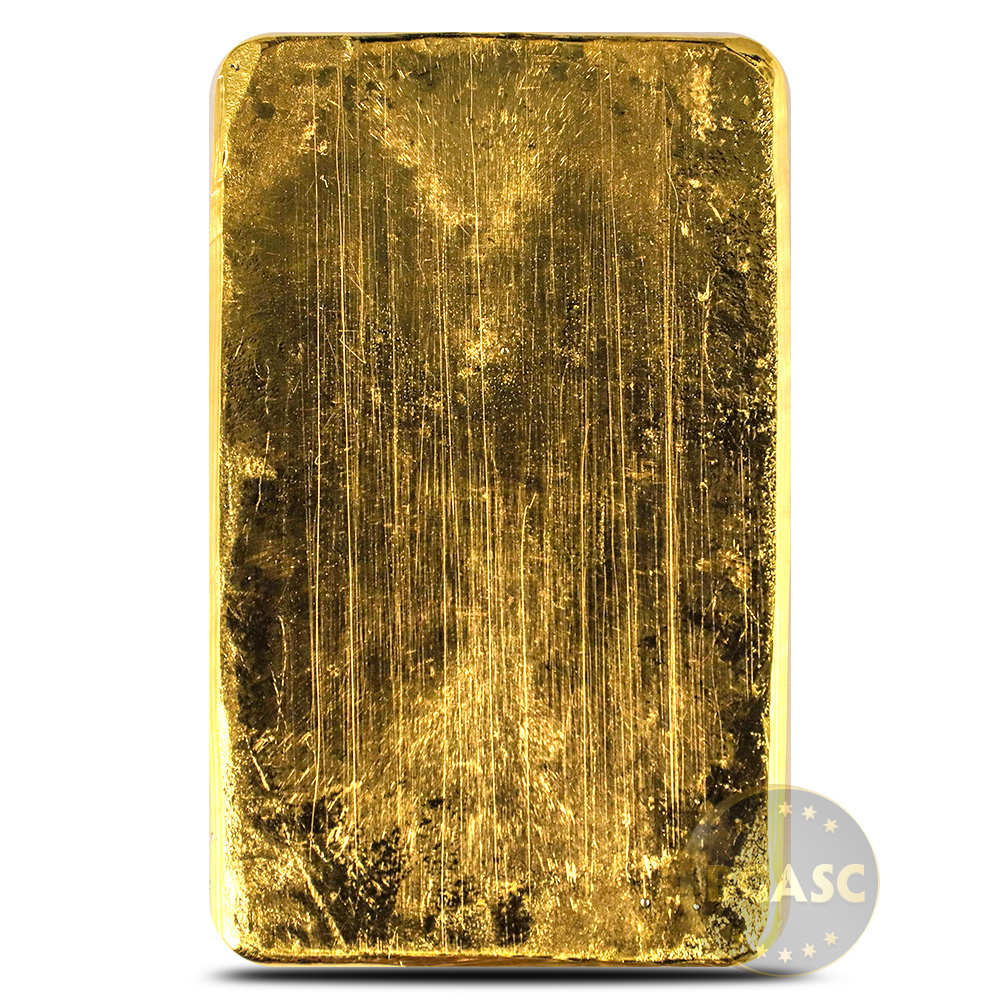 250 Gram Argor Heraeus Cast Gold Bar (New w/ Assay) l BGASC™