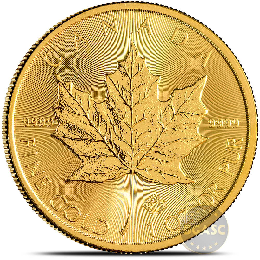 2021 1 oz Canadian Gold Maple Leaf Coin (BU) l BGASC™ 2021 1 oz Canadian Gold Maple Leaf Coin (BU) l BGASC™