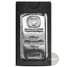 10 oz Germania Mint Cast Silver Bar (New) l BGASC™