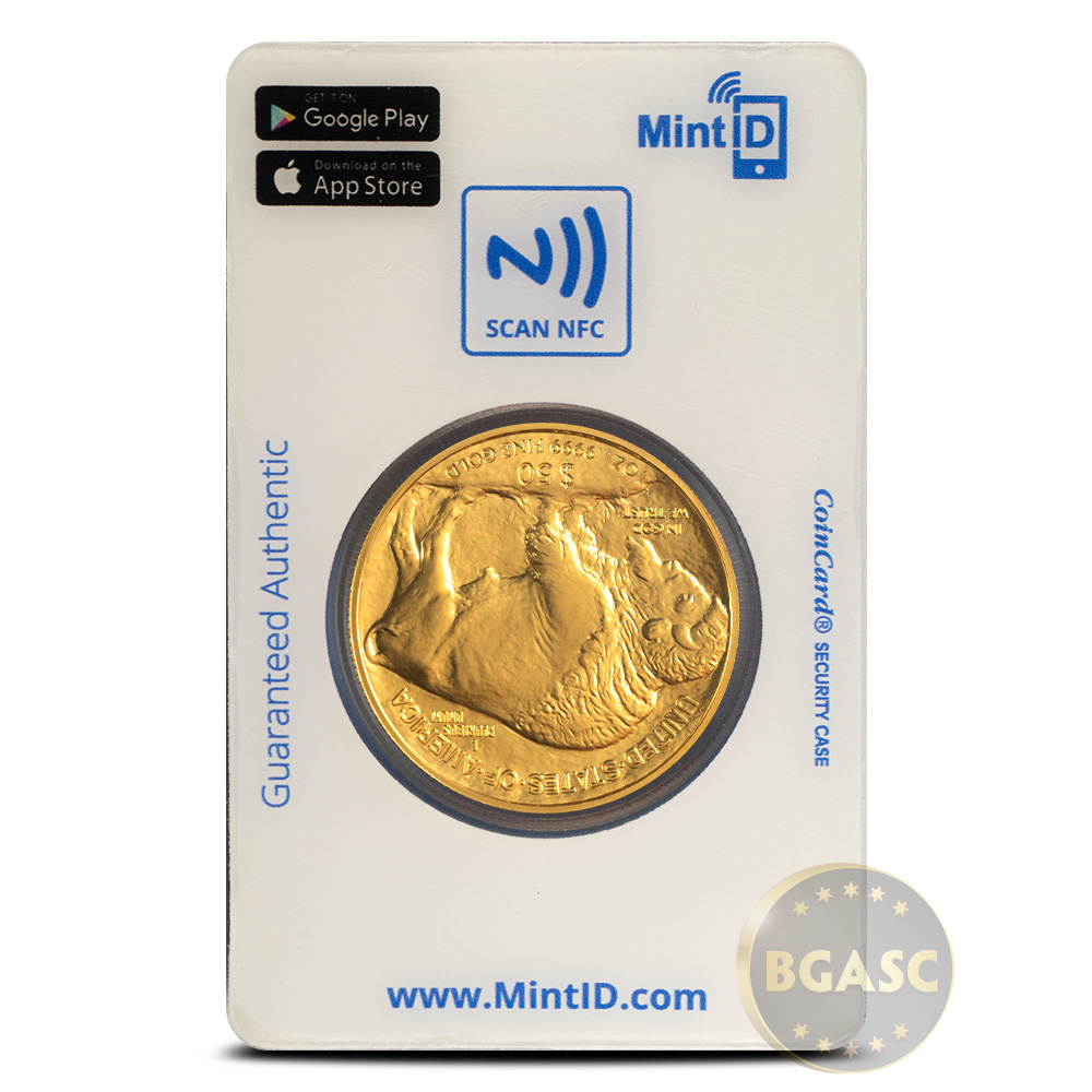 2022 1 oz American Gold Buffalo Coin (MintID, AES-128 Encrypted) l BGASC™