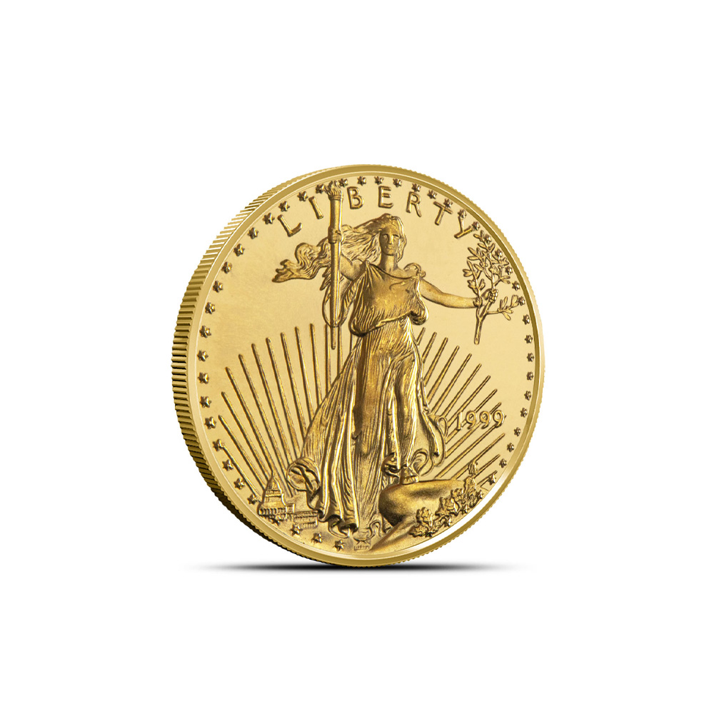 1999 1/10 oz American Gold Eagle Coin l BGASC™