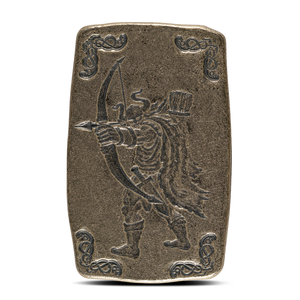 5 oz Monarch Archer Viking Silver Bar (New) l BGASC™