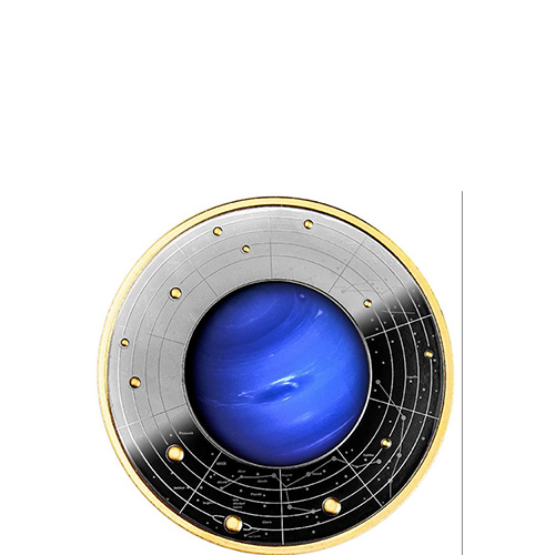 2021 17.5 Gram Proof Cameroon Silver Neptune Coin l BGASC™