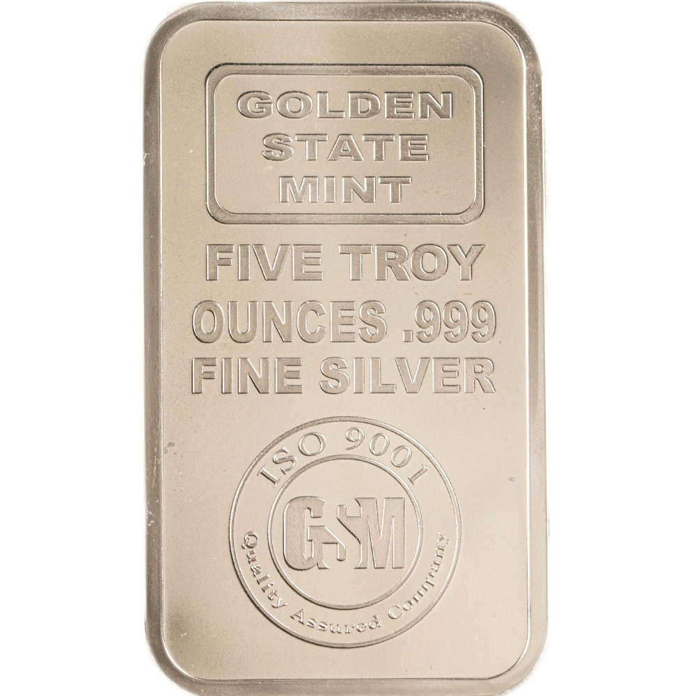 5 oz GSM Silver Bar (New) l BGASC™