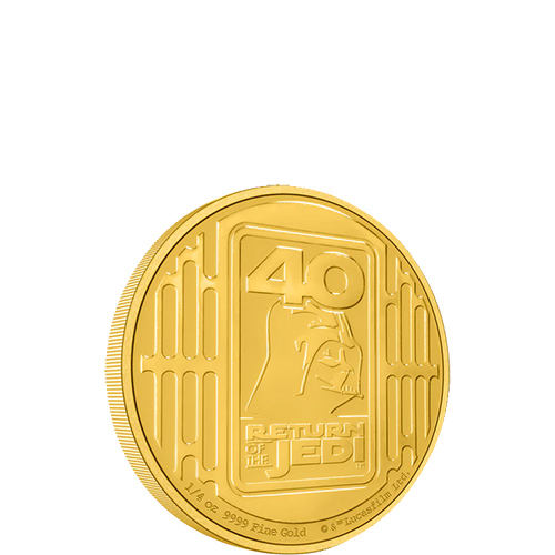 2023 1/4 oz Niue Gold 40th Anniversary Return of the Jedi Coin l BGASC™