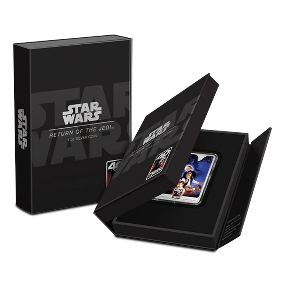 2023 1 oz Colorized Niue Silver 40th Anniversary Return of the Jedi ...