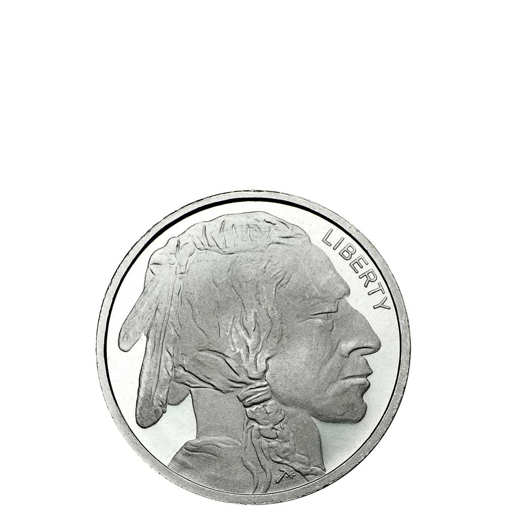 1/10 oz SilverTowne Buffalo Silver Round (New) l BGASC™