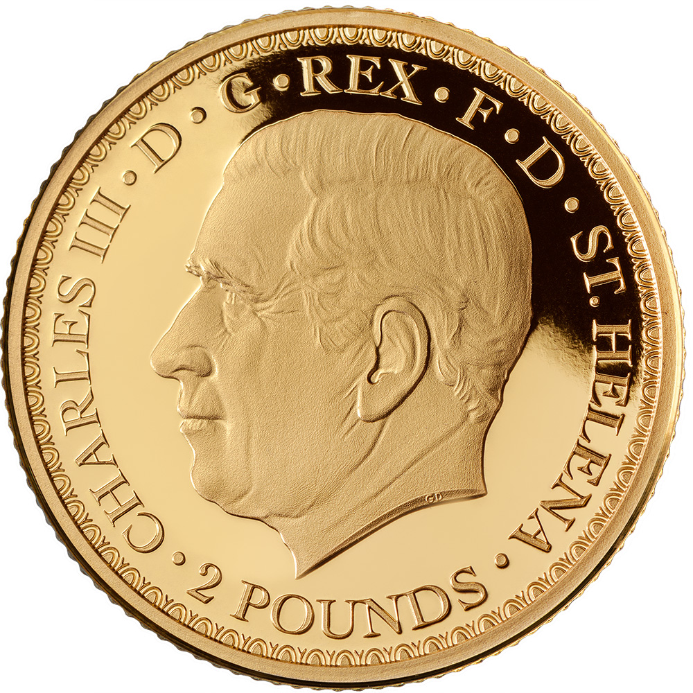2023 1/4 oz Proof St. Helena Gold Una and The Lion l BGASC™