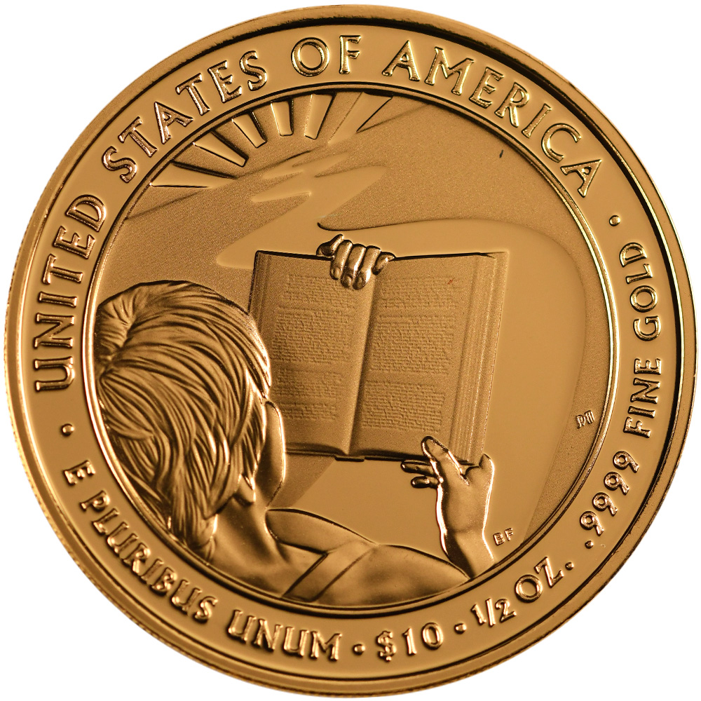 2020-W Proof US Mint First Spouse Barbara Bush Gold l BGASC™