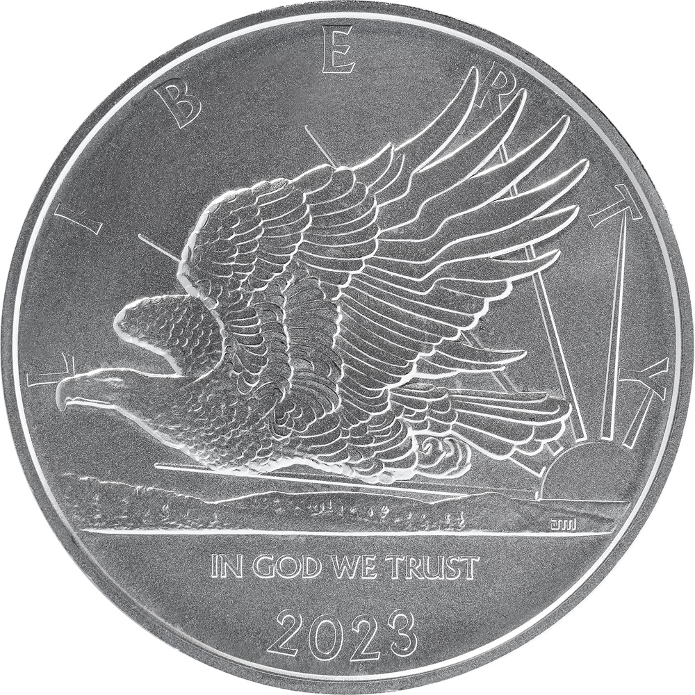 2023 1 oz Samoa Silver John Mercanti Eagle Coin (BU) l BGASC™