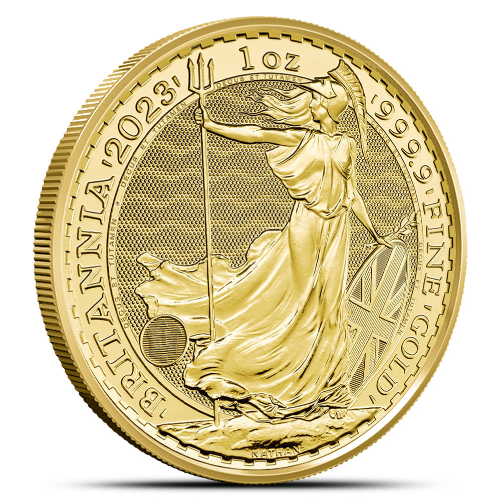 2023 1 oz British Gold Coronation Britannia Coin (BU) l BGASC™