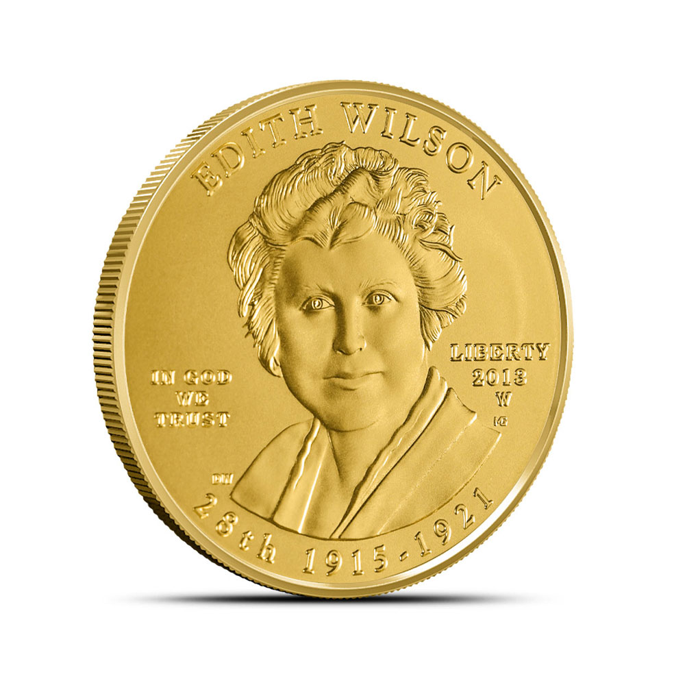 2013-W US Mint First Spouse Edith Wilson Gold Coin l BGASC™