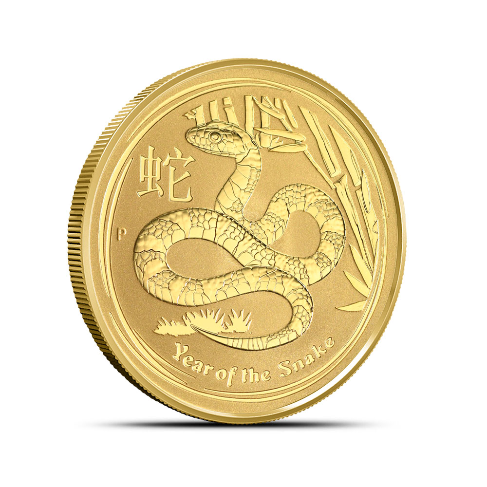 2013 1/2 oz Australian Gold Lunar Snake Coin l BGASC™