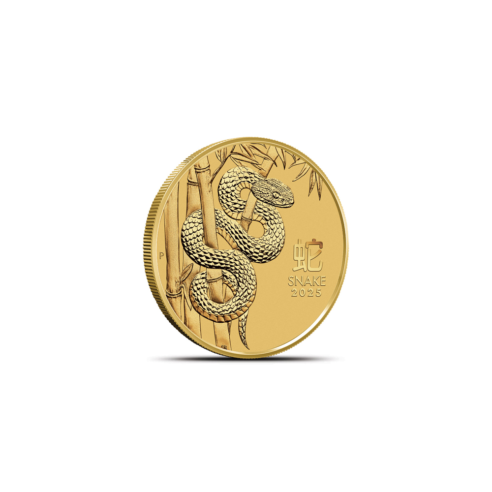 2025 1/20 oz Australian Gold Lunar Snake Coin (BU) l BGASC™