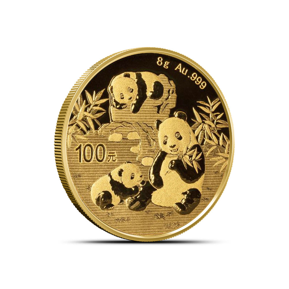 2025 8 Gram Chinese Gold Panda Coin (BU) l BGASC™