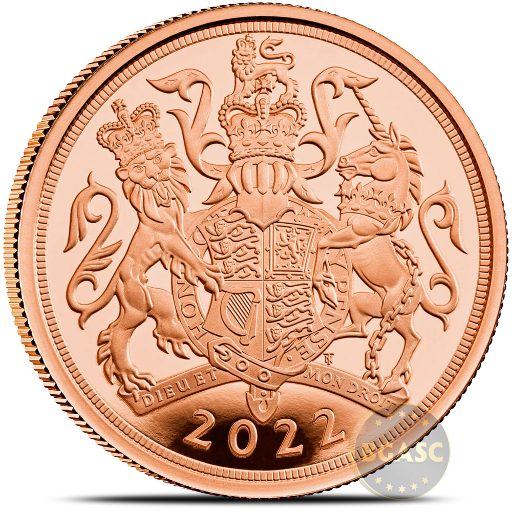 2022 Great Britain Gold Sovereign (BU) l BGASC™
