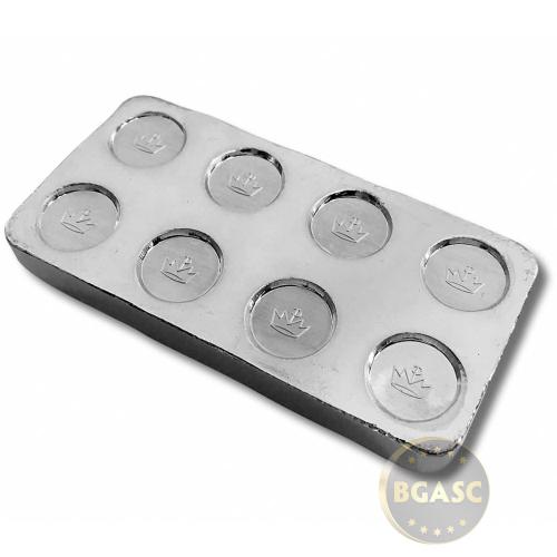 10 oz Monarch Building Block Silver Bar (New) l BGASC™