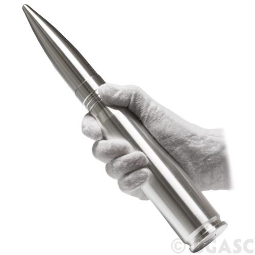 100 oz Silver Bullet - 30mm Chain Gun Round