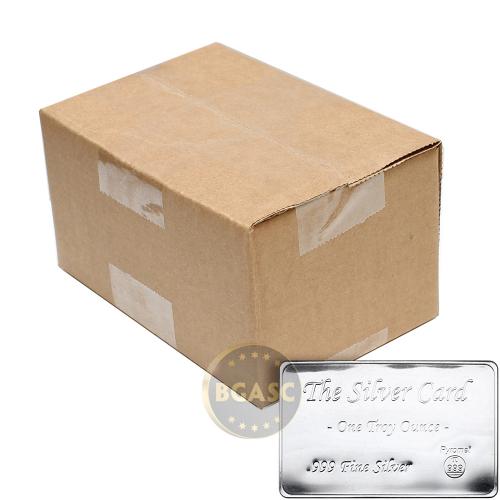 1 oz The Silver Card by Pyromet (100-Pack in Box)