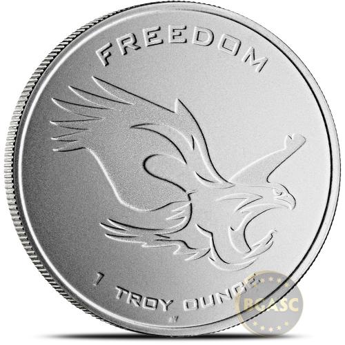 1 oz Asahi Freedom & Liberty Silver Round l BGASC™