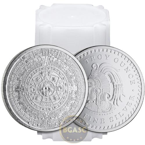1 oz Aztec Calendar Silver Round l BGASC™