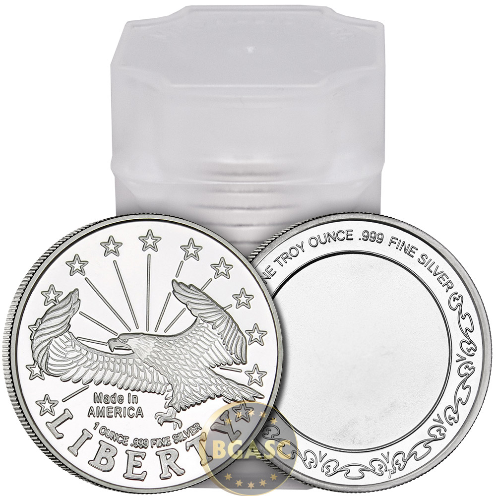 1 oz SilverTowne Liberty Eagle Silver Round l BGASC™